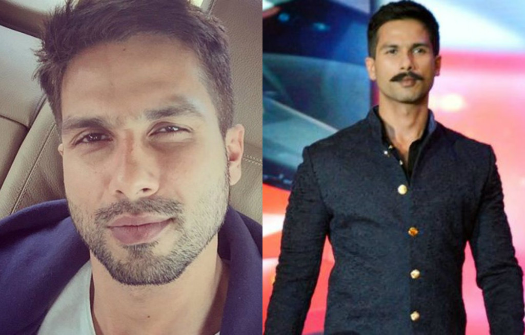 Check out: Shahid Kapoor shaves off his 'Rangoon' moustache | Bollywood ...