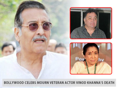 Bollywood celebs mourn veteran actor Vinod Khanna's death