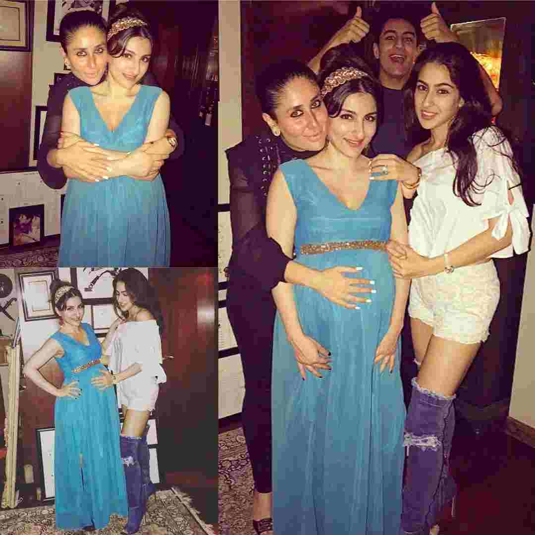 Inside pics: Soha's baby shower and Saif's birthday; it's a double bash ...