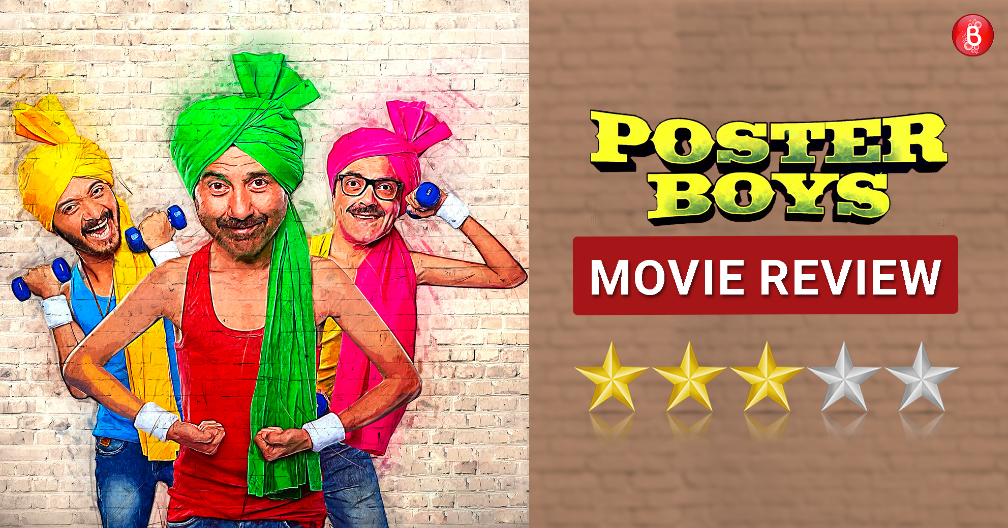 Poster Boys movie review: This one is a laugh riot!