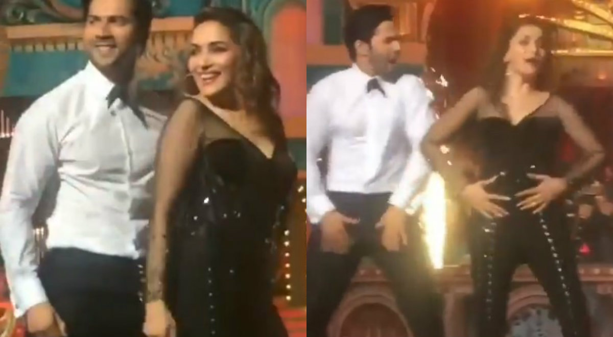 WATCH: Varun and Madhuri set the stage on fire with 'Tamma Tamma Again'