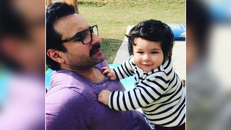 Taimur laughs out loud as daddy Saif smothers him with kisses-pic inside