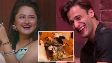 'Bigg Boss 13': Asim Riaz, Rashami Desai do the 'Garmi' hook step ...