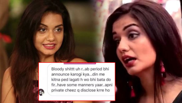 Divya Agarwal hits back at troll who called her 'shit' for talking ...