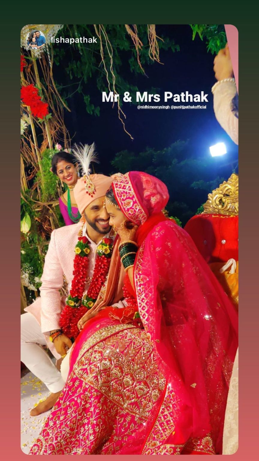 Choreographer Punit Pathak ties the knot with Nidhi Moony Singh- Check ...