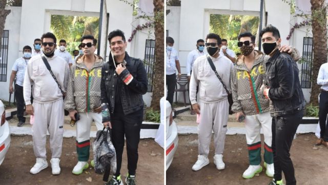 Karan Johar, Manish Malhotra and Shashank Khaitan leave Varun Dhawan ...