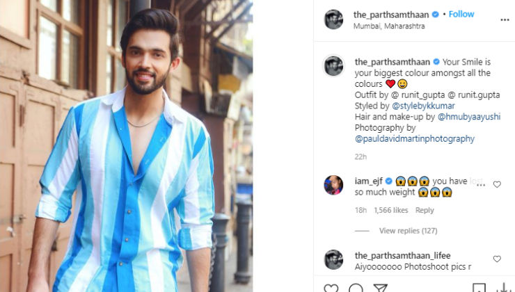 Parth Samthaan SHOCKS Erica Fernandes with latest post; Here's Why