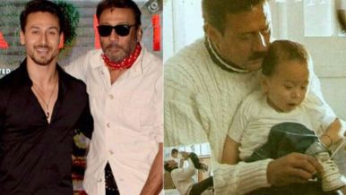 Happy Birthday Tiger Shroff: Dad Jackie Shroff shares an unseen picture ...