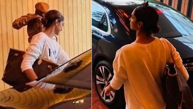 Deepika Padukone spotted on the sets of the Shah Rukh Khan starrer ...