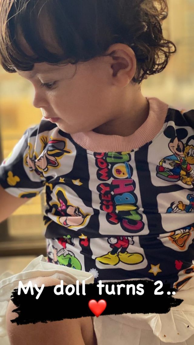 Aamir Ali and Sanjeeda Shaikh wish daughter Ayra on her second birthday