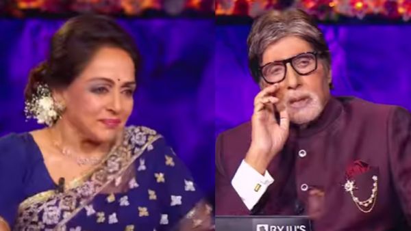 Amitabh Bachchan is impressed as Hema Malini mouths Sholay's iconic ...
