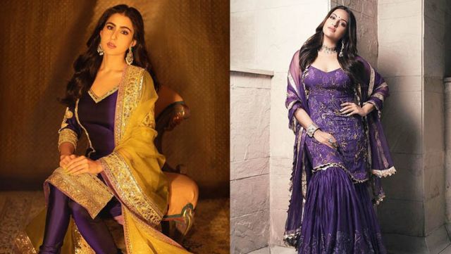 Navratri Day 9 Colour is Purple: 7 Celeb-inspired outfits to try this ...