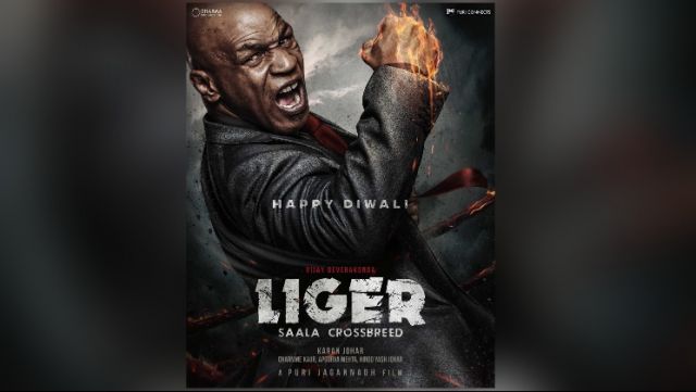 Liger New Poster: Mike Tyson is ready to pack punches in Vijay ...