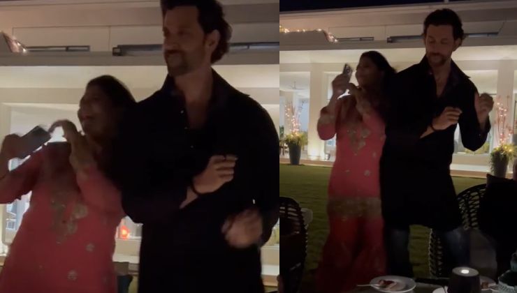 Hrithik Roshan's dance with mom Pinkie Roshan at Diwali bash is ...