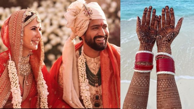 Katrina Kaif flaunts her bridal mehendi, can you spot Vicky Kaushal's name?