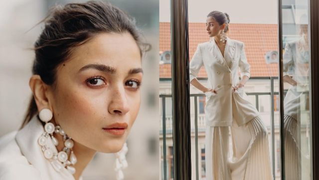 Alia Bhatt takes over Berlin as she exudes elegance in pristine white suit | Bollywood Bubble
