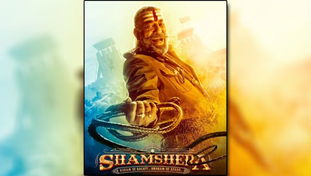 Shamshera new poster: Sanjay Dutt is merciless as Daroga Shudh Singh
