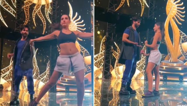 Shahid Kapoor tries to teach Nora Fatehi dance for IIFA performance