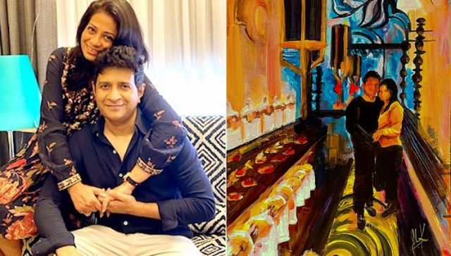 KK's wife Jyothy remembers the late singer as she paints their picture