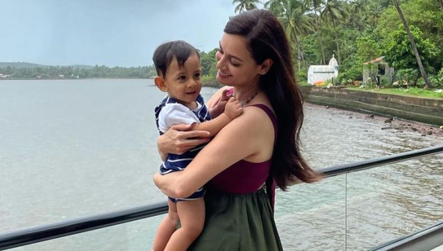 Dia Mirza wasn't allowed to hold son Avyaan for over 2 months after his ...