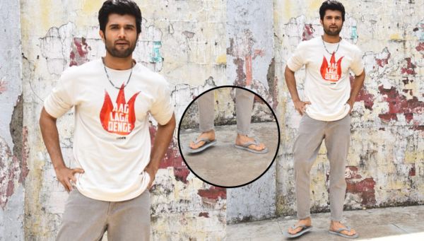 Vijay Deverakonda REVEALS reason behind wearing chappals for Liger ...