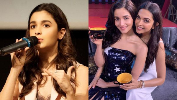 Alia Bhatt believes Deepika Padukone would be perfect to play Amrita in ...