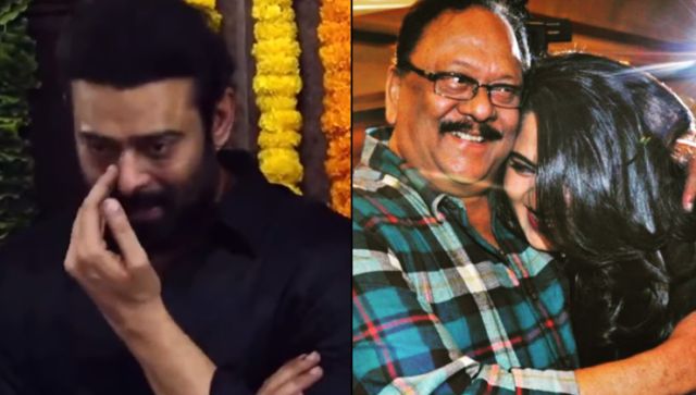 Prabhas breaks down after uncle Krishnam Raju's death, Anushka, Mahesh ...