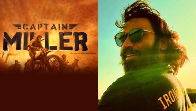 Dhanush flaunts long tresses and beard as he shares Captain Miller look