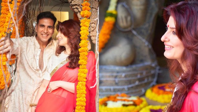 Akshay Kumar and Twinkle Khanna smile candidly for photos as they ...