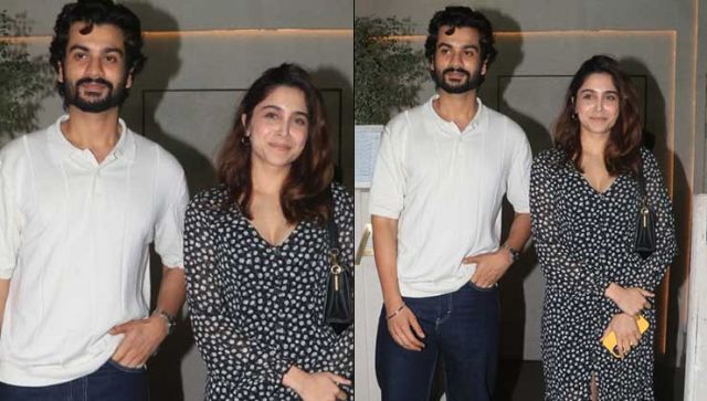 Sunny Kaushal gets clicked with rumoured GF Sharvari Wagh as they step out