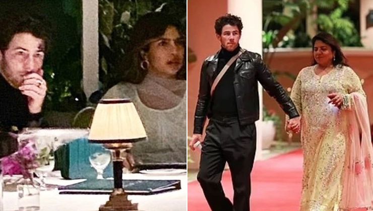 Priyanka Chopra, Nick Jonas join Madhu Chopra for Diwali dinner ...