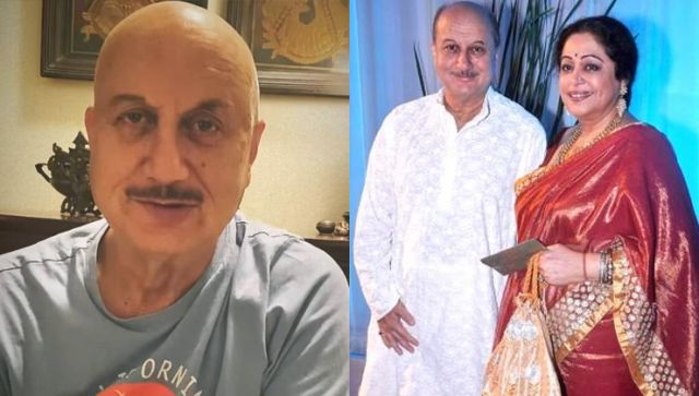 Anupam Kher talks about wife Kirron resuming work after cancer battle