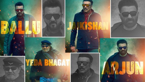 Sanjay Dutt, Sunny Deol, Mithun Chakraborty, Jackie Shroff look suave ...
