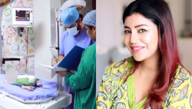 Debina Bonnerjee shares video of her miracle baby from the hospital