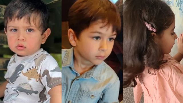 Taimur Ali Khan, Inaaya and Jeh look adorable in unseen pictures