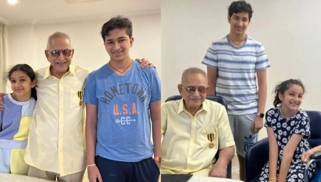 Mahesh Babu's children pen emotional notes for their grandfather Krishna