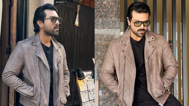 RRR star Ram Charan looks dapper in new pics from Japan
