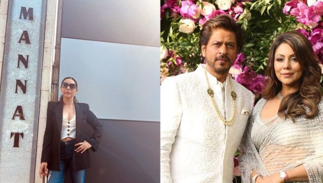 Shah Rukh Khan's Mannat name plate is not 'diamond studded', Gauri Khan ...