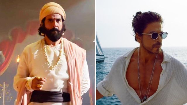 Akshay Kumar shares Chhatrapati Shivaji Maharaj look, SRK releases new ...