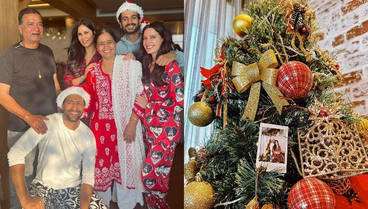 Vicky Kaushal hugs Katrina Kaif as they celebrate Christmas with family ...
