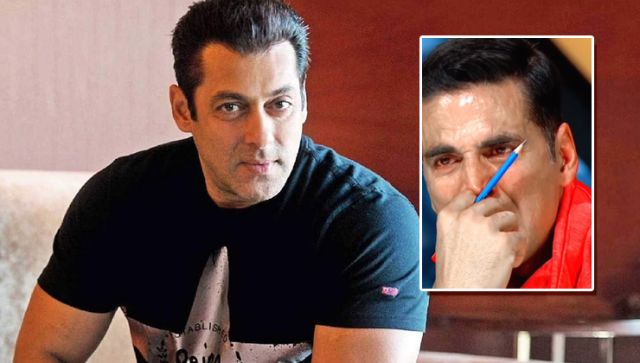 Salman Khan shares an emotional video of Akshay Kumar, the actor reacts