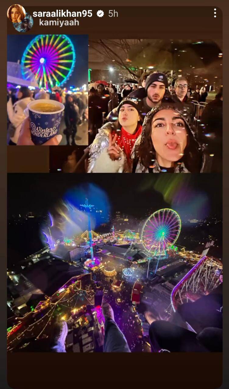 Did Sara Ali Khan and Kartik Aaryan ring in New Year in London together?