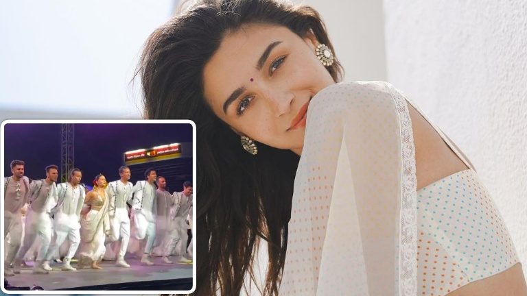 Alia Bhatt wows fans with her dance on RRR song Naatu Naatu