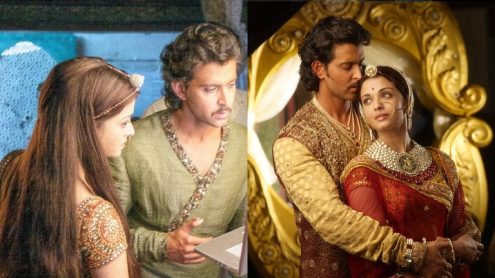 Hrithik Roshan and Aishwarya Rai Bachchan exude royalty in unseen BTS ...