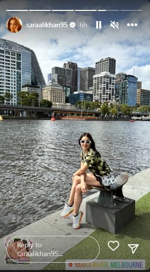 Sara Ali Khan gives a glimpse of her Australian trip-See PICS