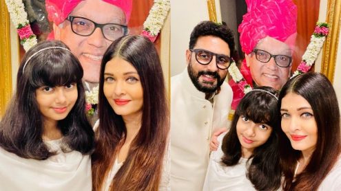Aishwarya Rai, Abhishek Bachchan, Aaradhya remember Krishnaraj Rai on ...