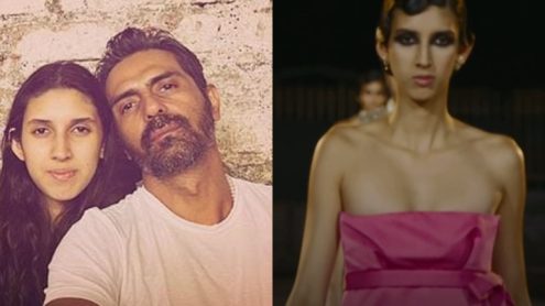 Arjun Rampal is a proud father as daughter Myra Rampal makes her runway ...