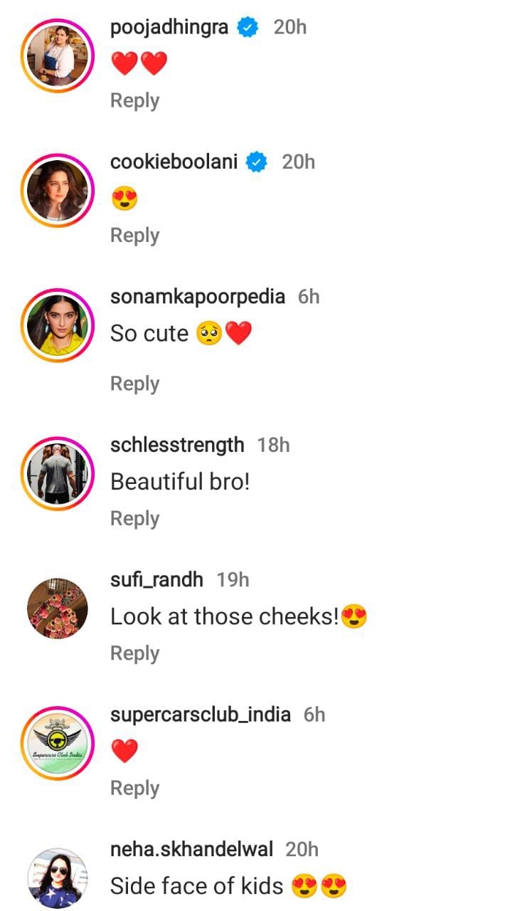 Sonam Kapoor’s son Vayu is a 'twin' of maasi Rhea Kapoor