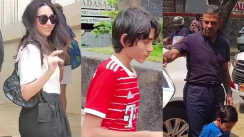 Karisma Kapoor, ex-husband Sunjay Kapur celebrate son Kiaan’s birthday