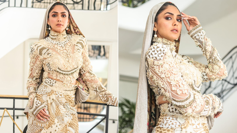 Mrunal Thakur makes head turns with her classy look at Cannes 2023
